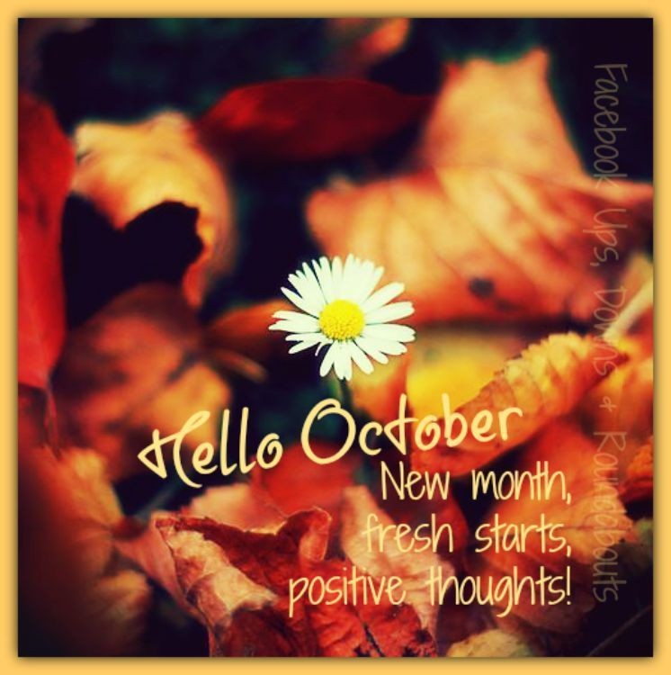 Welcome October Images