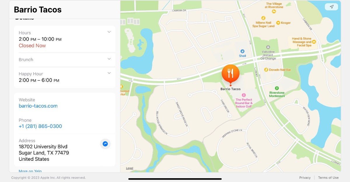 Barrio taco is now open. It has to be better than TB.