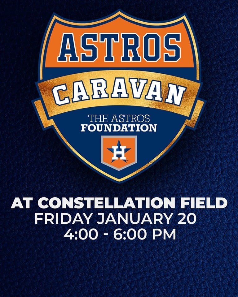 The Astros Caravan Jam is coming this Friday!