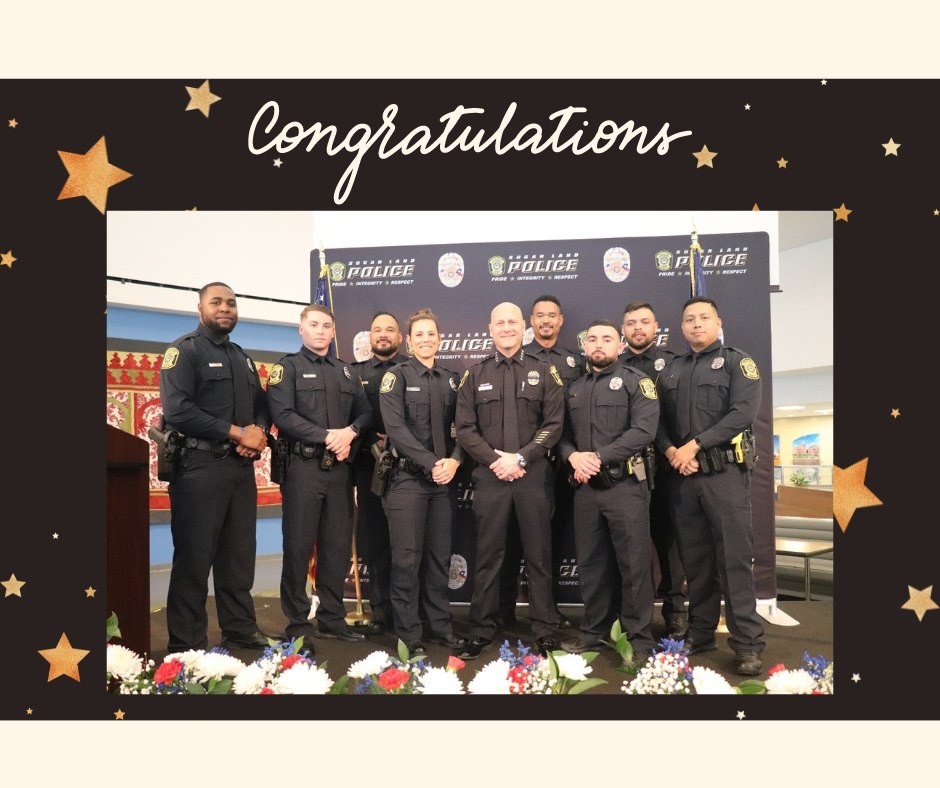 Congratulations to these 8 new officers!